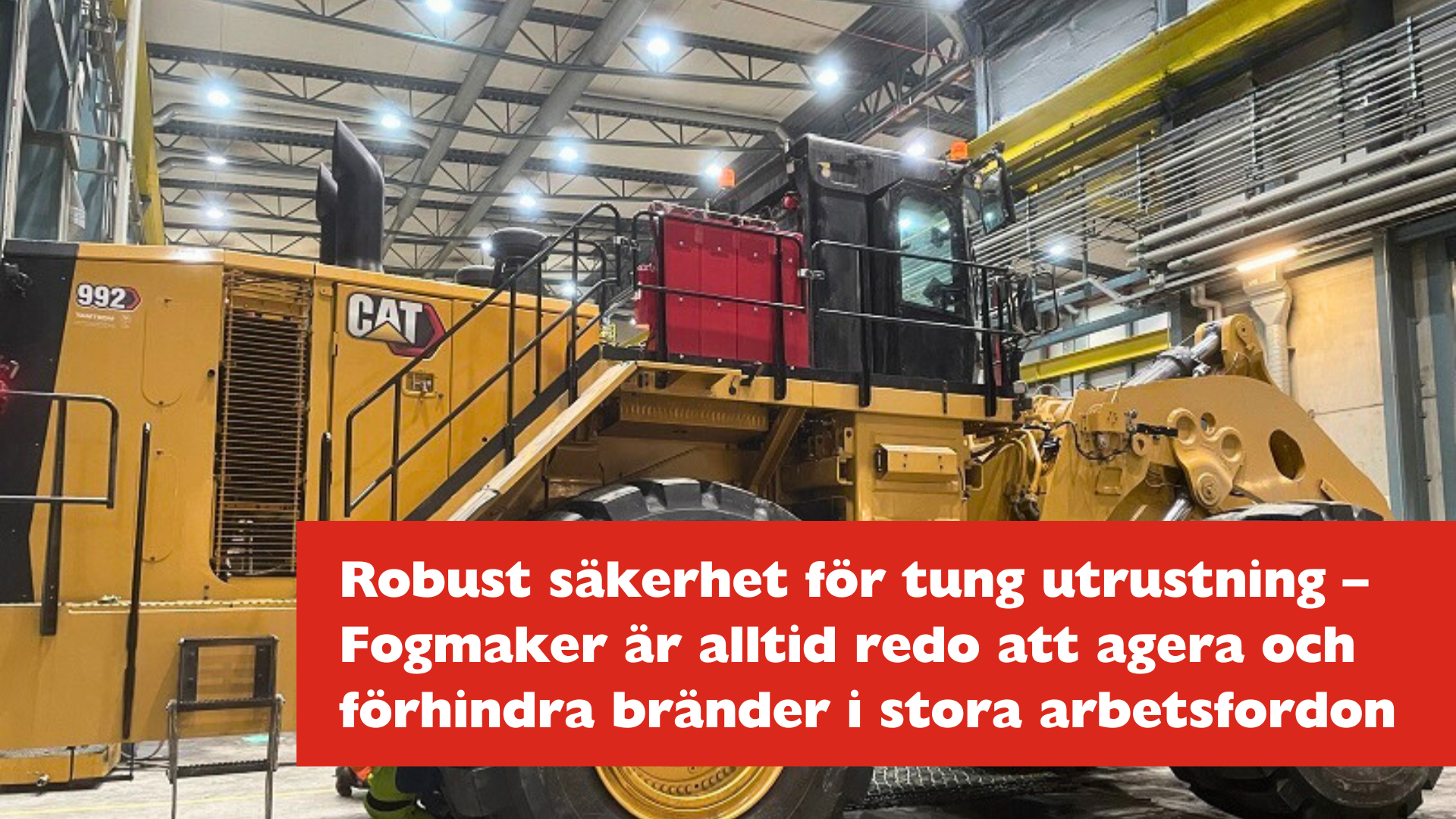 Fogmaker brandskydd för fordon och maskiner | STS AB